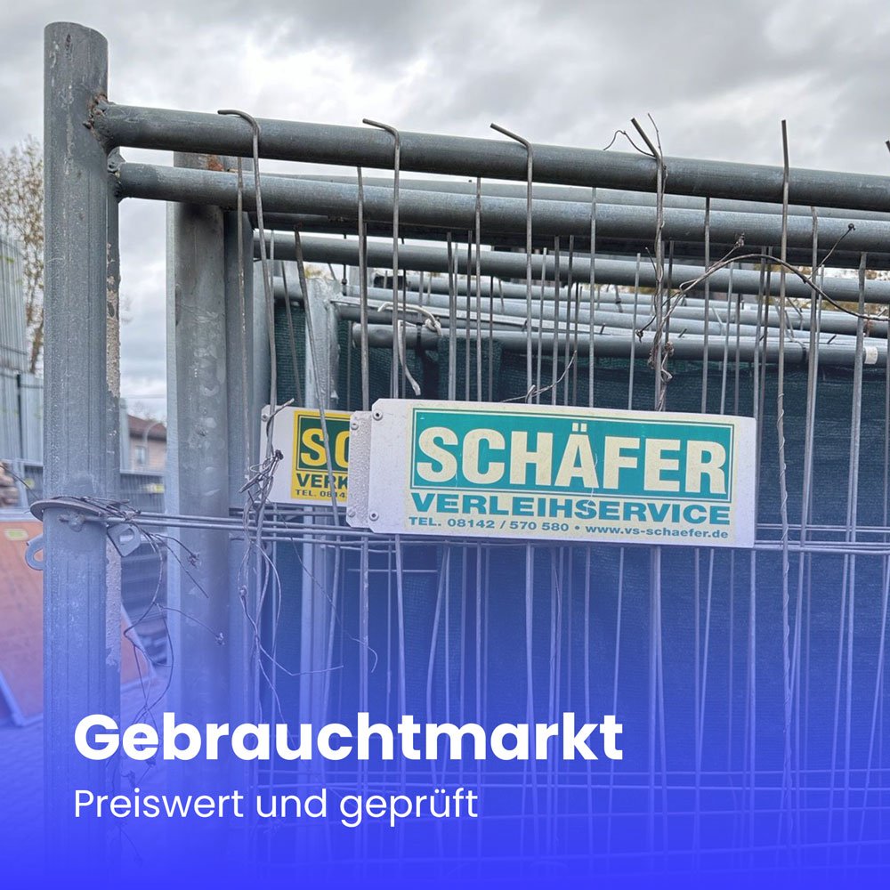Gebrauchtmarkt – bauzaun24